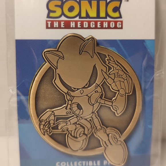 Sega | Jewelry | Metal Sonic Collectible Pin Sonic The Hedgehog Brooch ...
